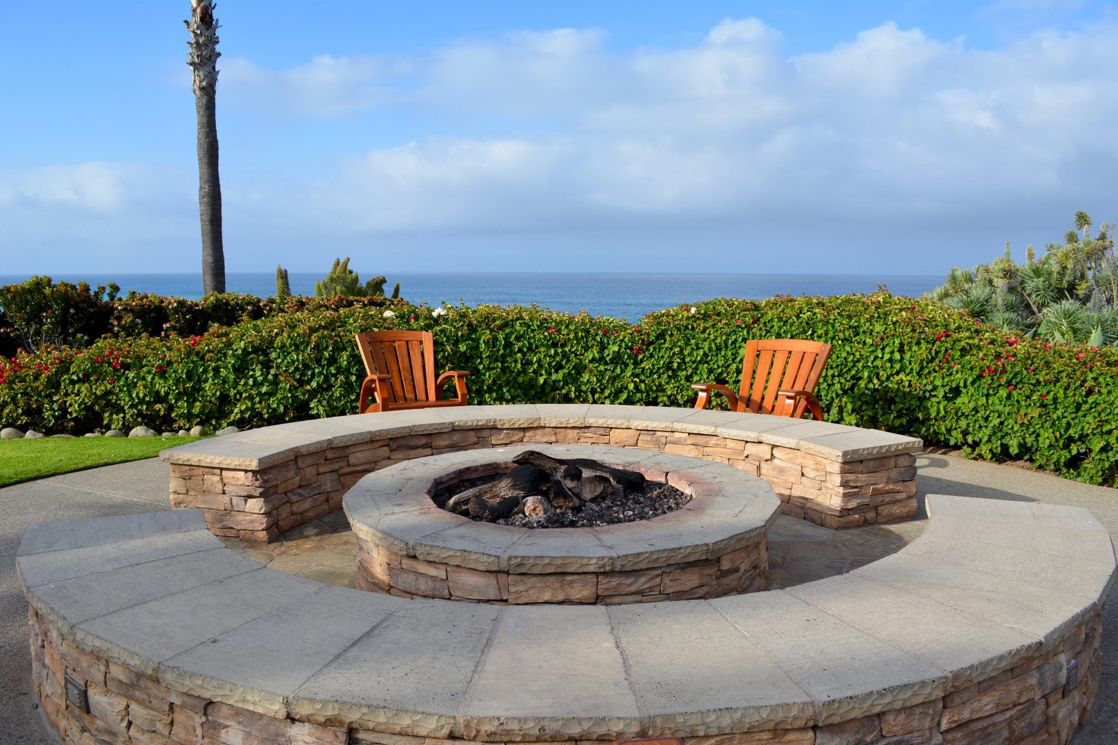 Can you have a firepit in your front yard? | JS Brick Pavers