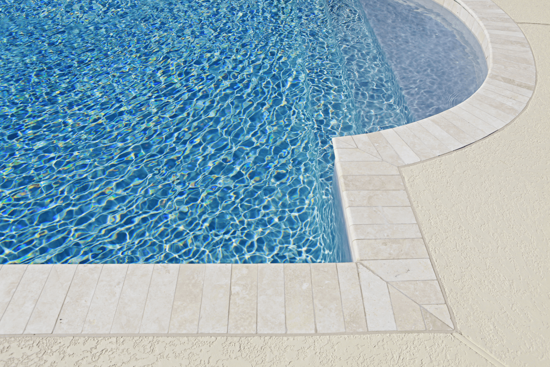How to install paver coping on a fiberglass pool | JS Brick Pavers