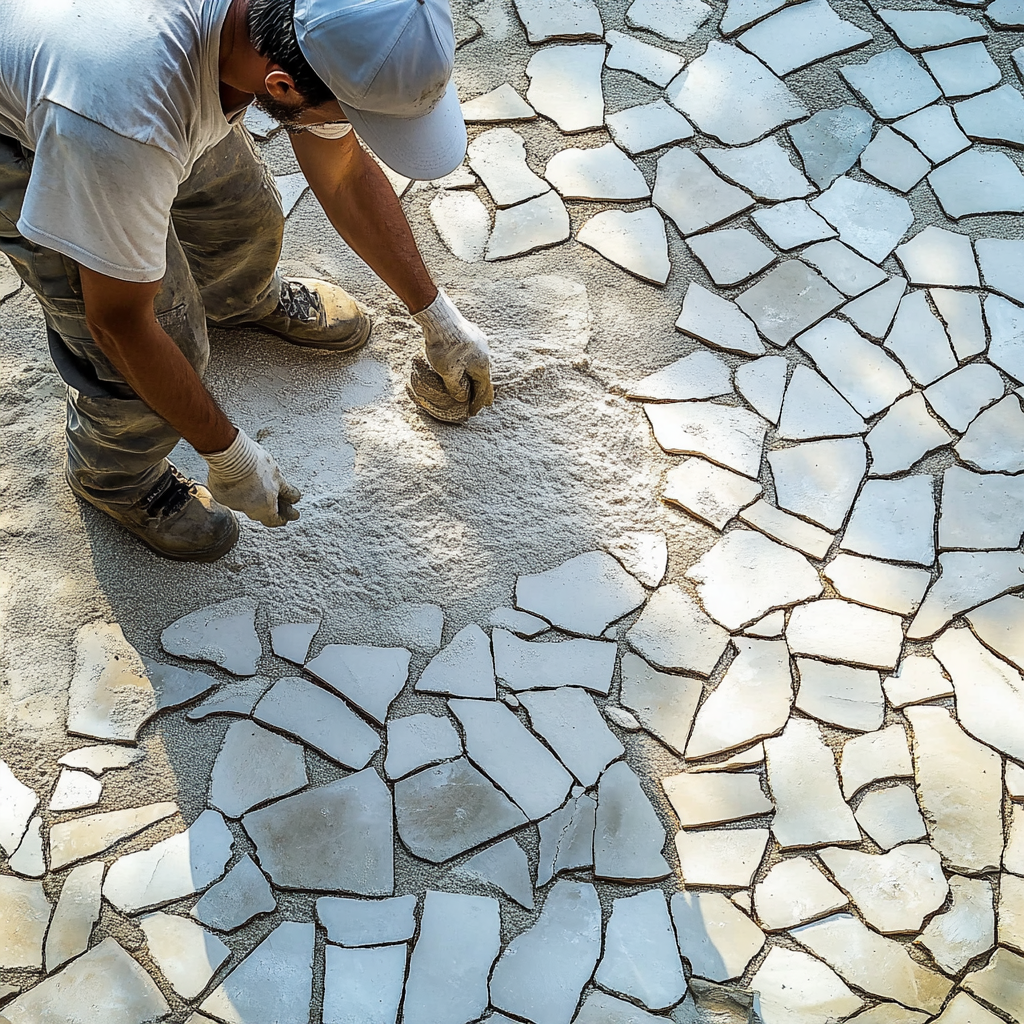 What’s the best sand for paver cracks? | JS Brick Pavers