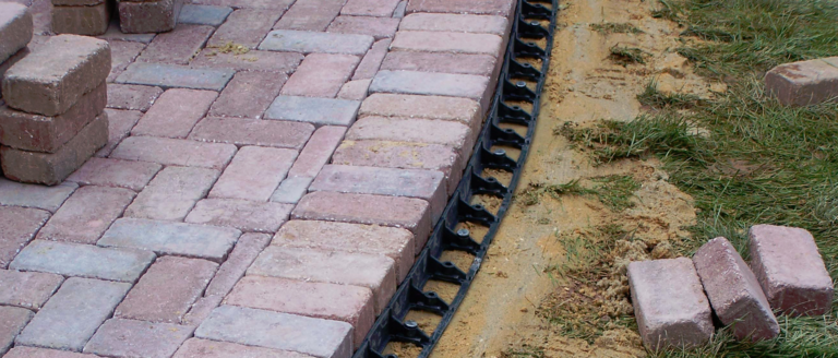How to lay paver edgers: a simple 6-step guide | JS Brick Pavers