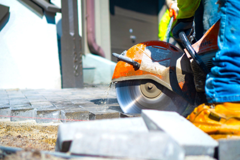 How to use a concrete paver saw to perfection | JS Brick Pavers