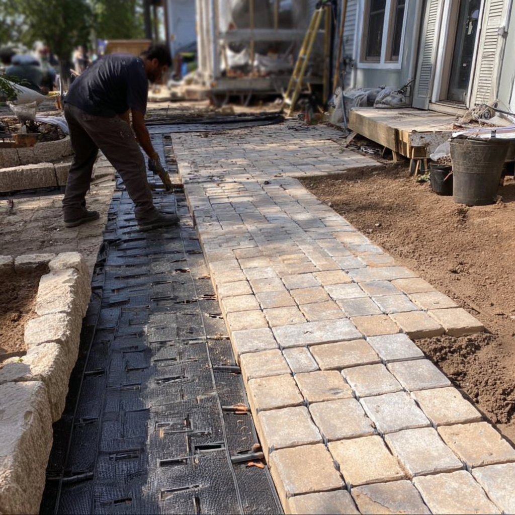 How to cut paver base panels: is it possible? | JS Brick Pavers