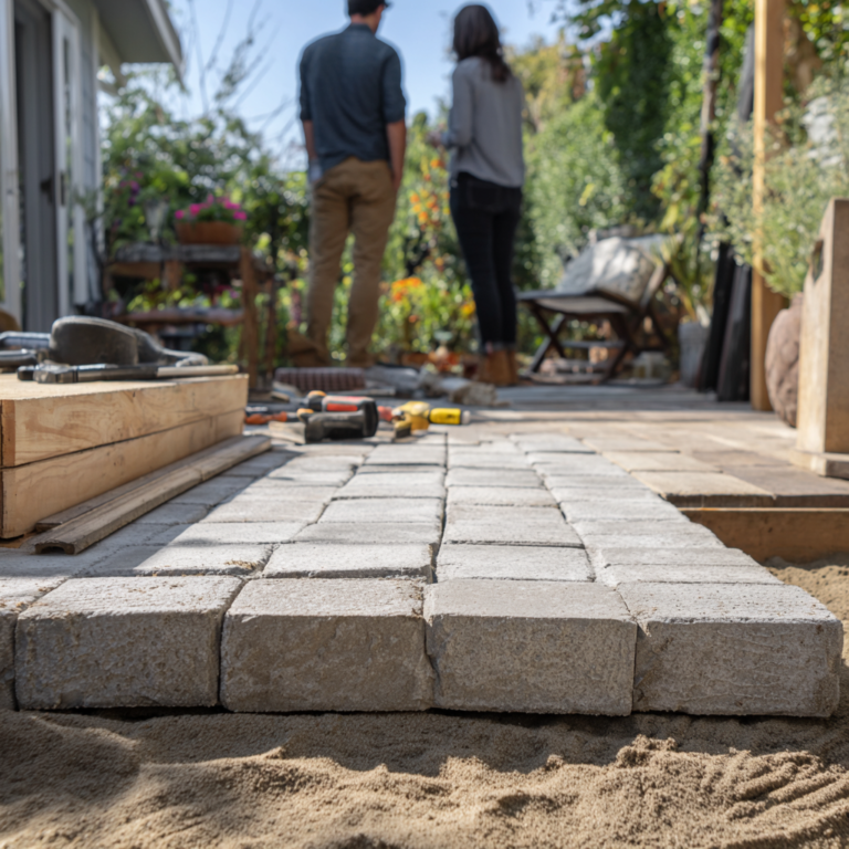 The ultimate DIY paver patio tutorial for homeowners | JS Brick Pavers